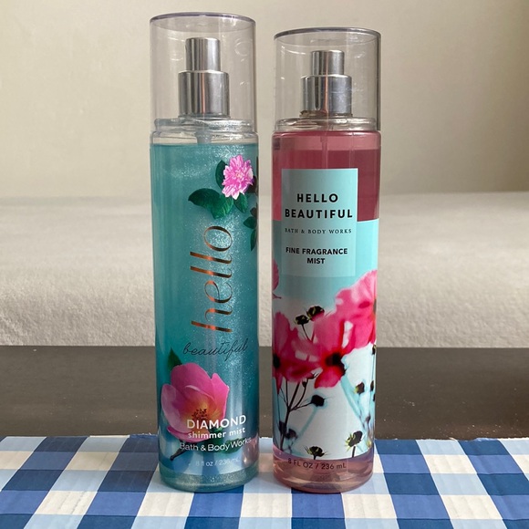 Bath & Body Works | Accessories | Bbw Hello Beautiful Spray Set | Poshmark